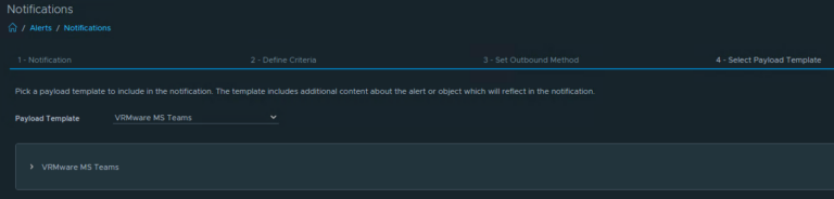 Recieve VMware Aria Operations Alerts in Microsoft Teams – VRMWARE.NL
